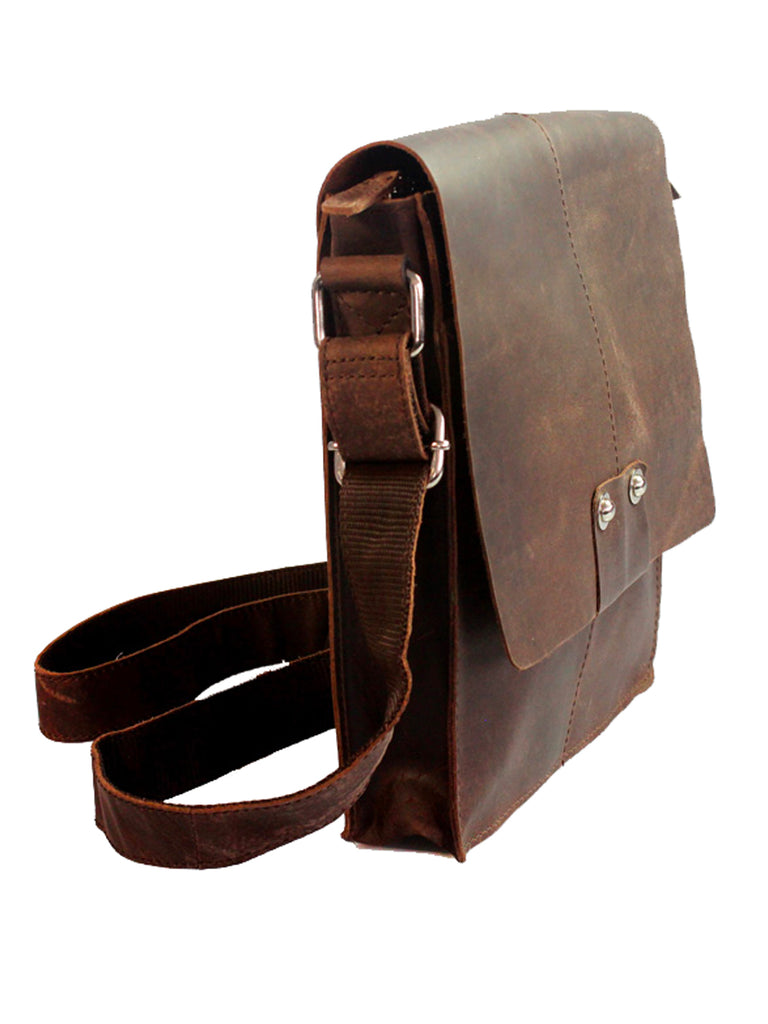 Aiden - Dk Brown Distressed – Corder London